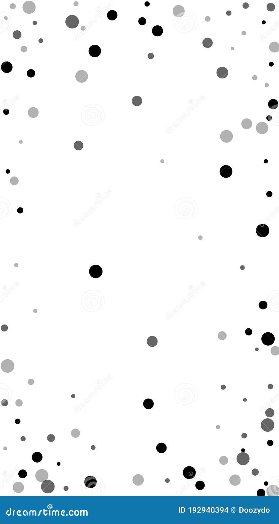 Scattered Random Black Dots. Dark Points Dispersio Stock Vector ...