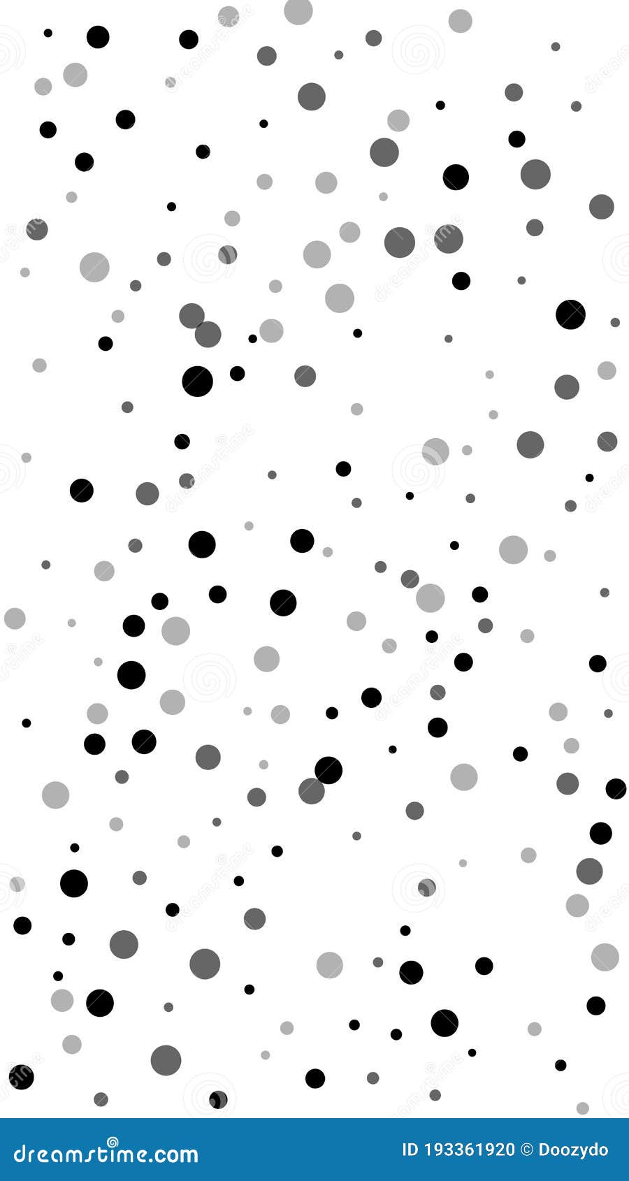 Scattered Random Black Dots. Dark Points Dispersio Stock Vector ...