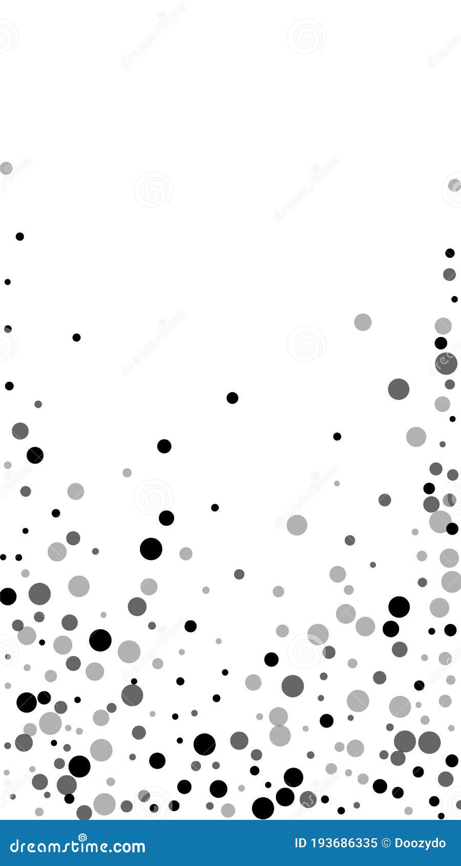 Scattered Random Black Dots. Dark Points Dispersio Stock Vector ...