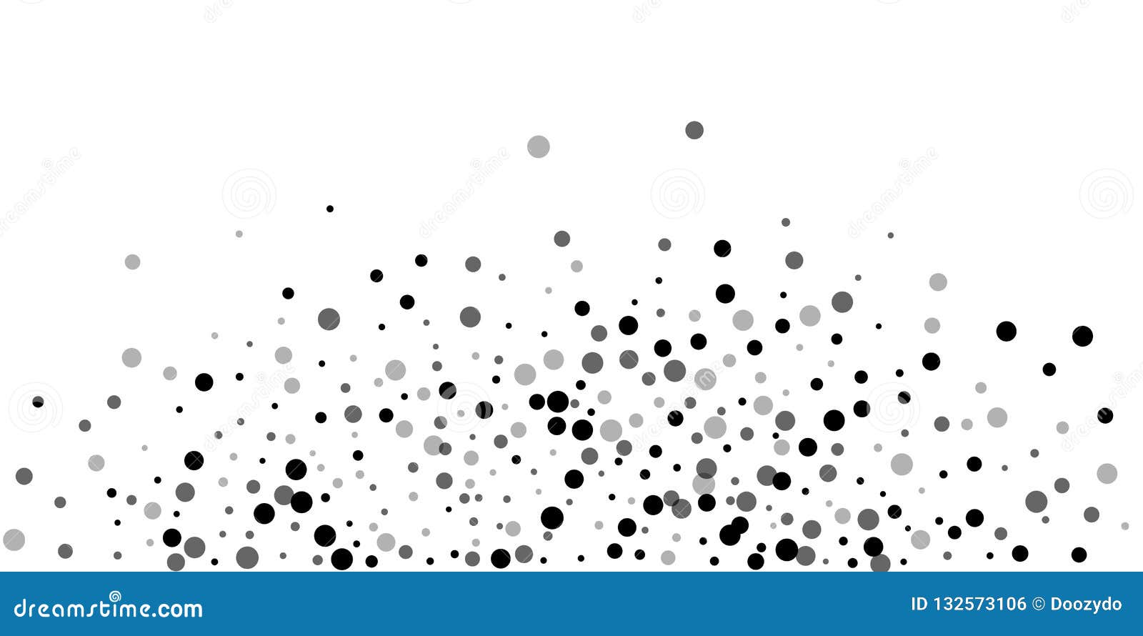 Scattered Random Black Dots. Dark Points Dispersio Stock Vector ...