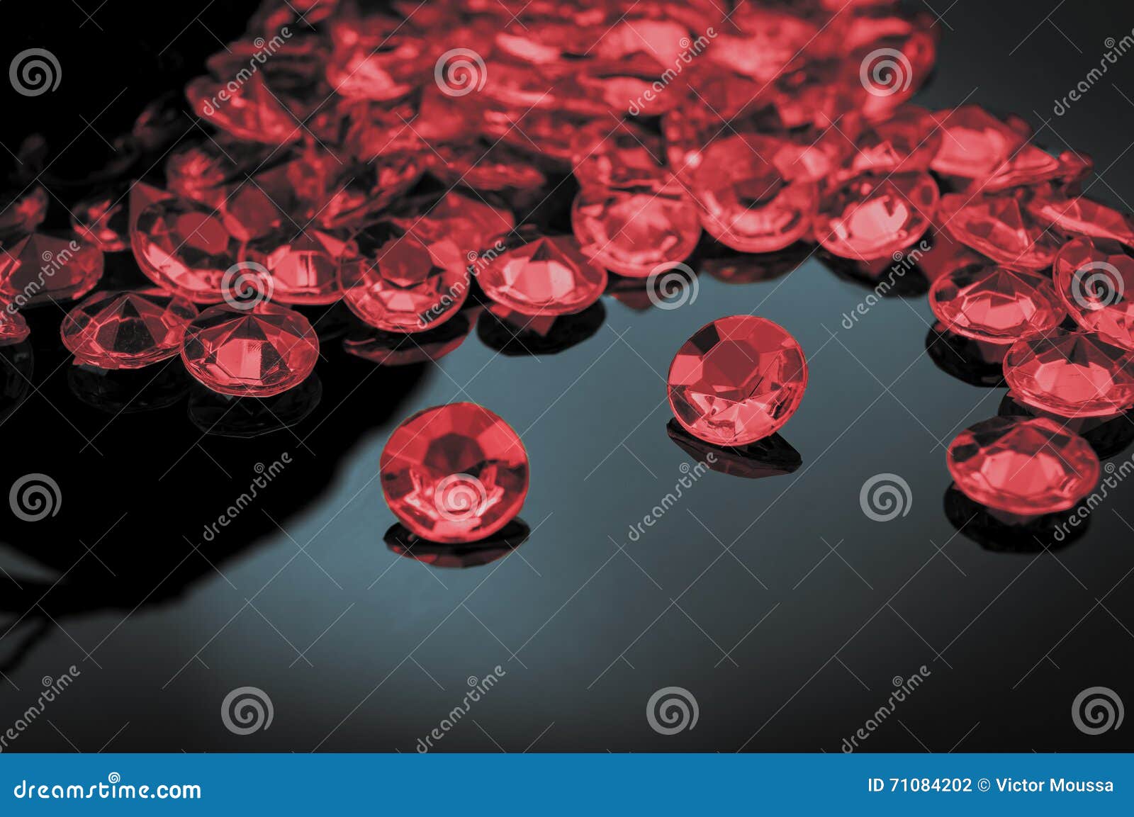Scattered ruby stock photo. Image of luxury, beauty, clarity - 71084202