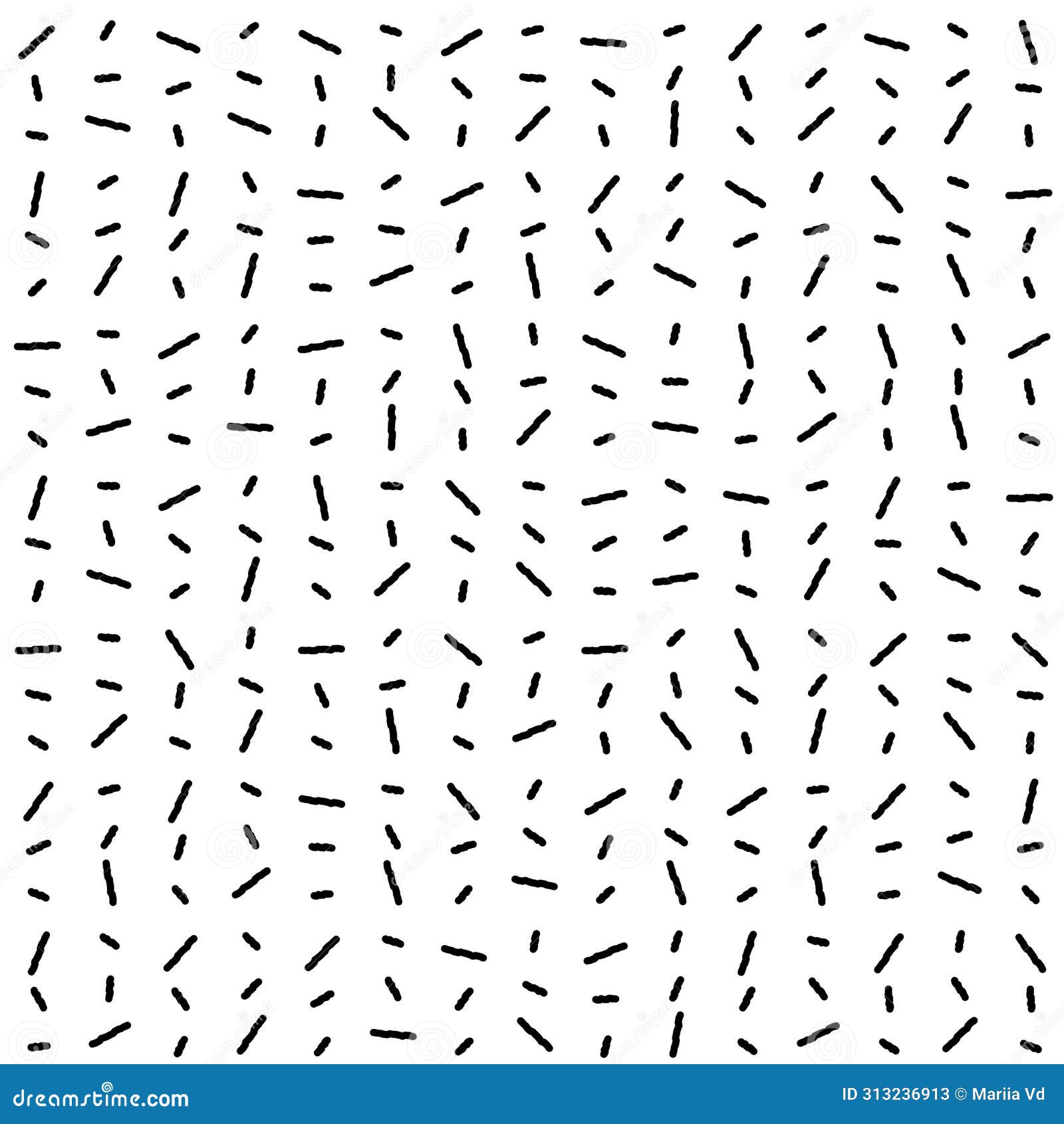 Scattered Small Dash Pattern. Seamless Black Sprinkle Vector Background ...