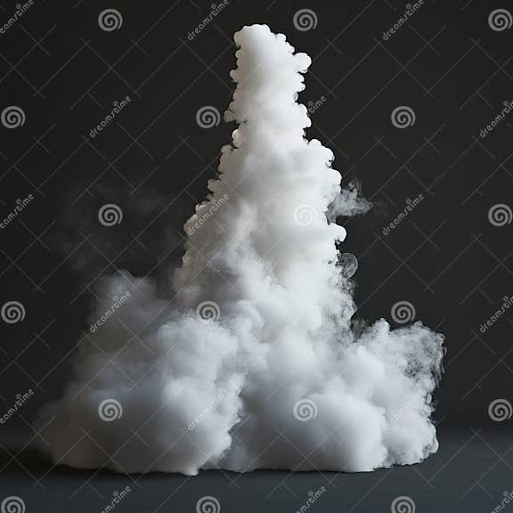 Scattered Smoke on a Black Background Stock Photo - Image of clouds ...