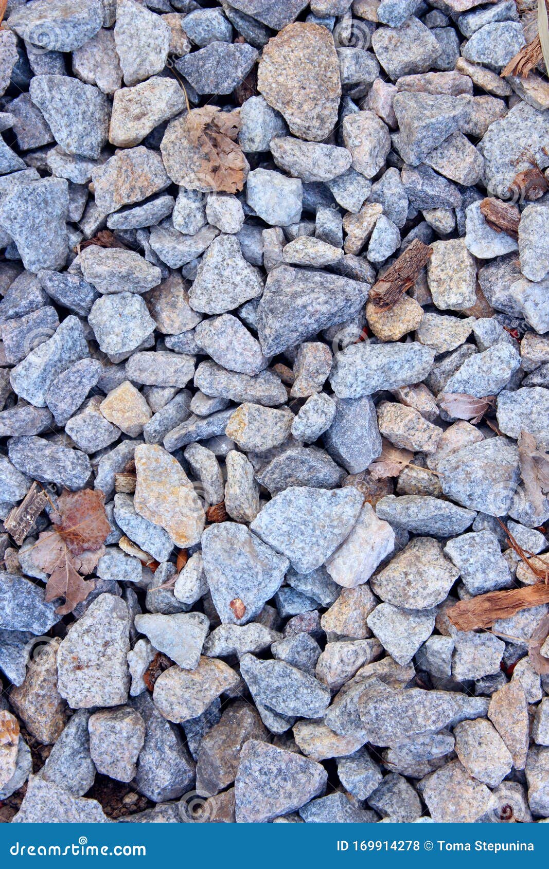 Scattered Stones Background. Cropped Shot of Stones Texture. Abstract ...