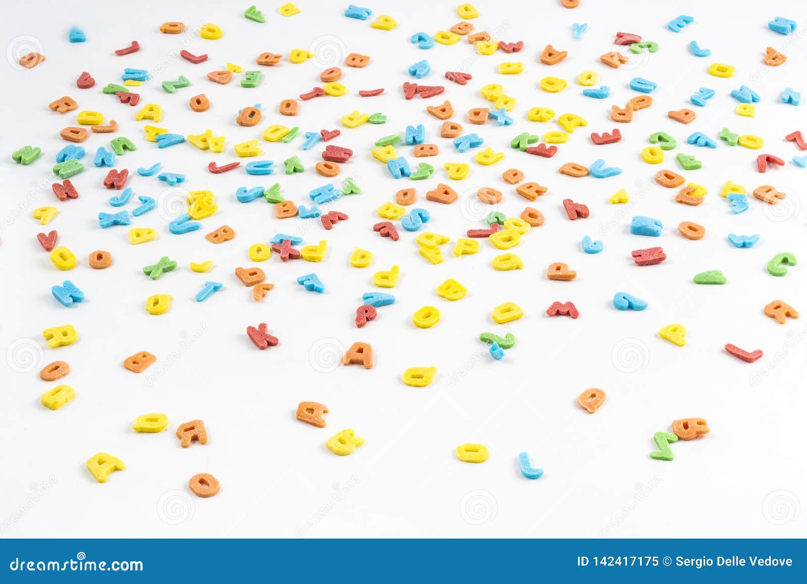 The scattered words stock image. Image of decoration - 142417175