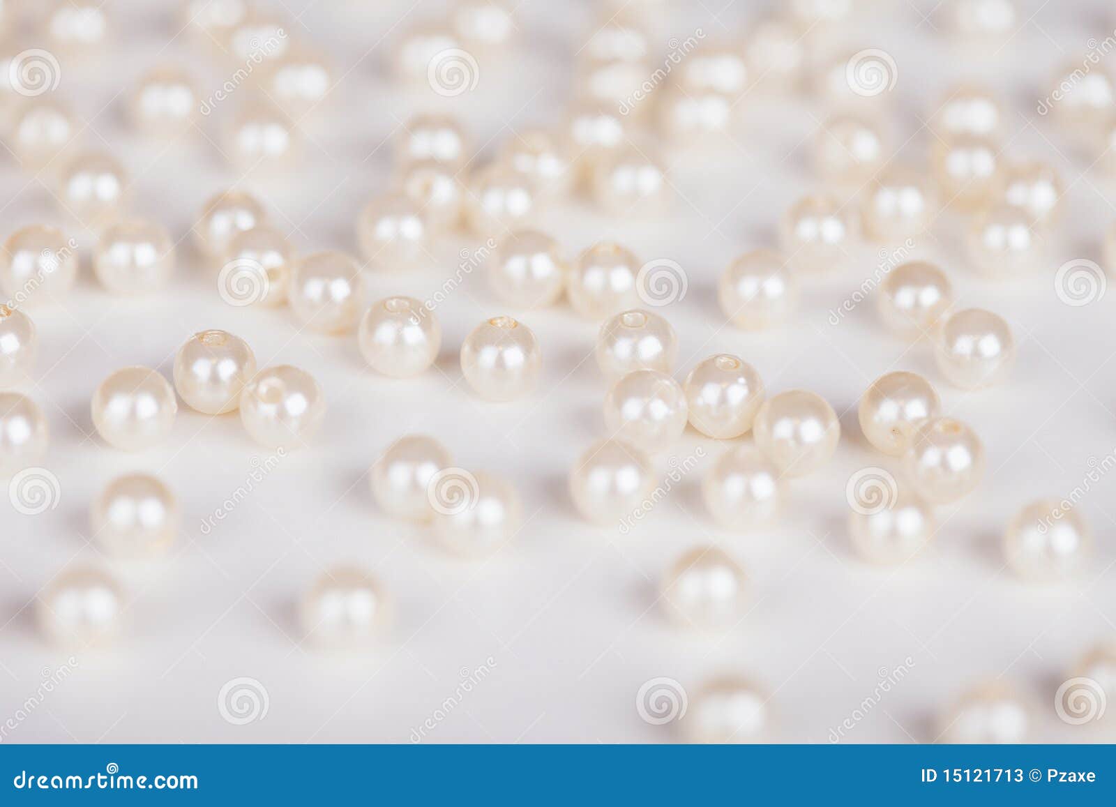 Scattering of fake pearls stock image. Image of group - 15121713