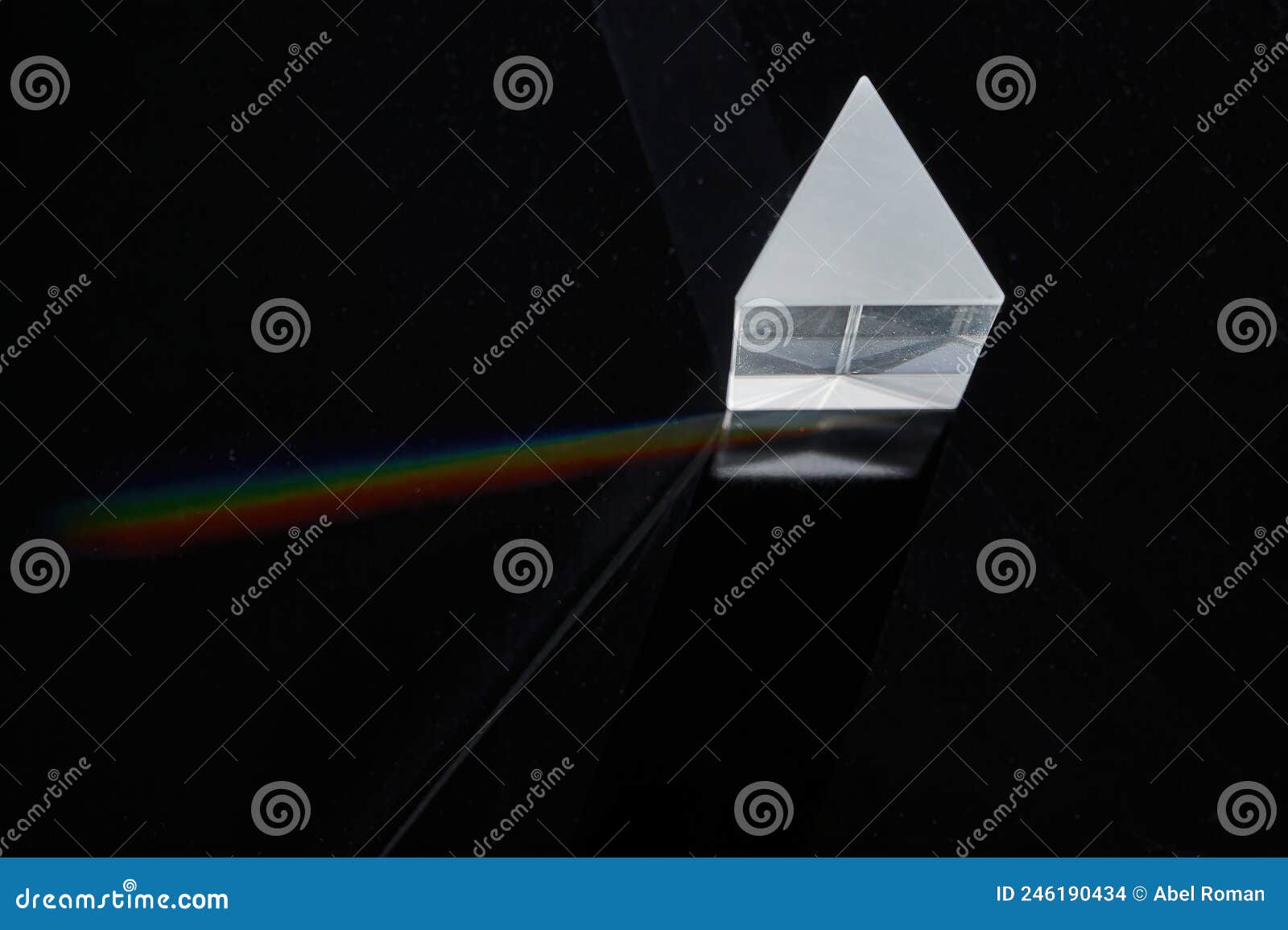Scattering Of Light Through Prism
