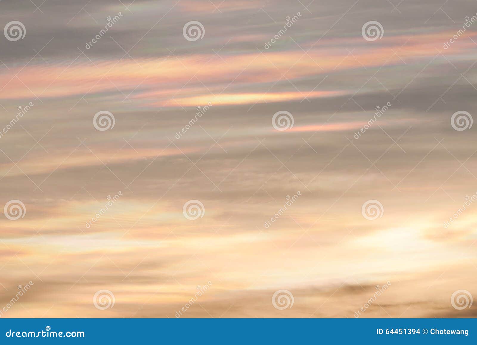 Scattering Sunlight on the Cloud Stock Photo - Image of light, high ...