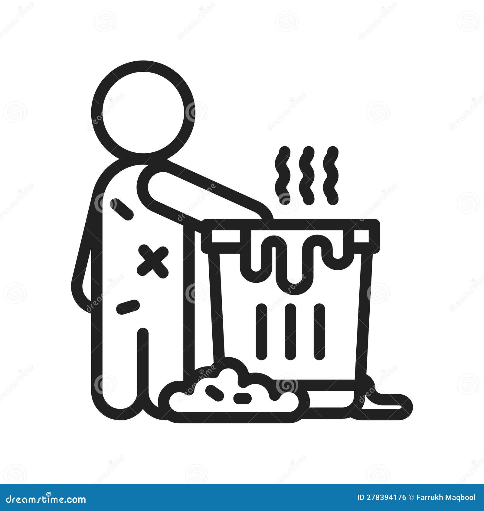 Scavenger Icon Vector Image. | CartoonDealer.com #278394176