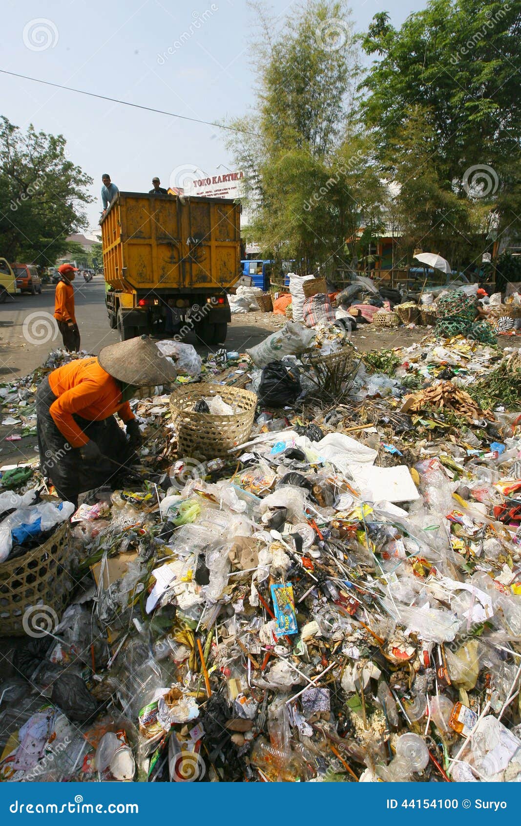 Scavengers editorial image. Image of rubble, java, garbage - 44154100