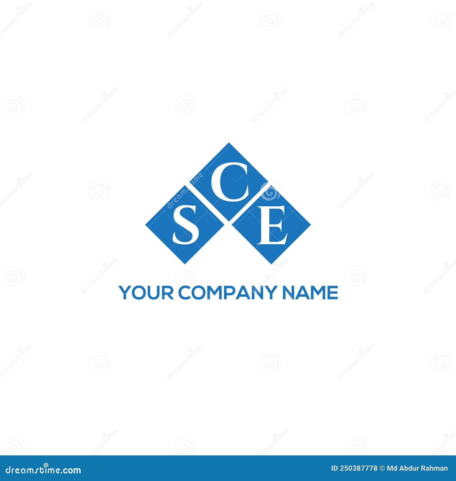 SCE Letter Logo Design on BLACK Background. SCE Creative Initials ...