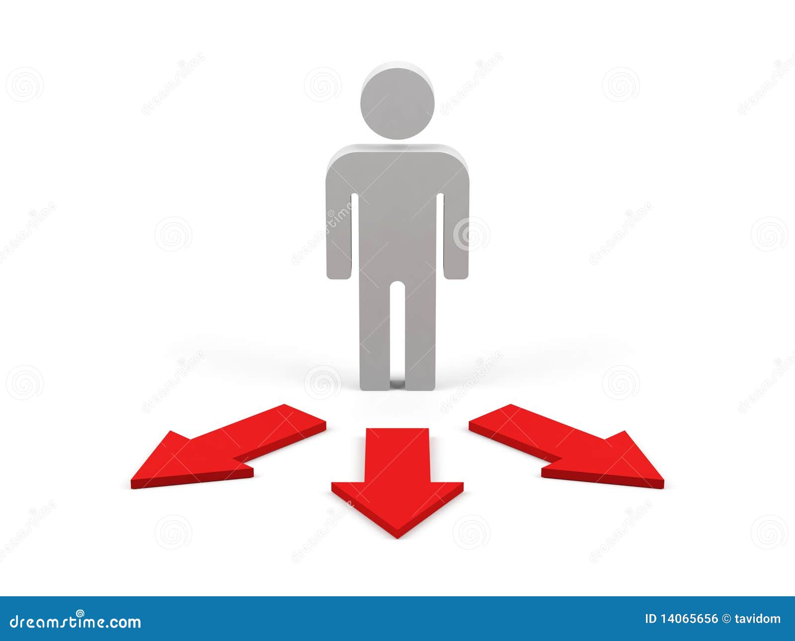 Scelta. illustrazione di stock. Illustrazione di confusione - 14065656