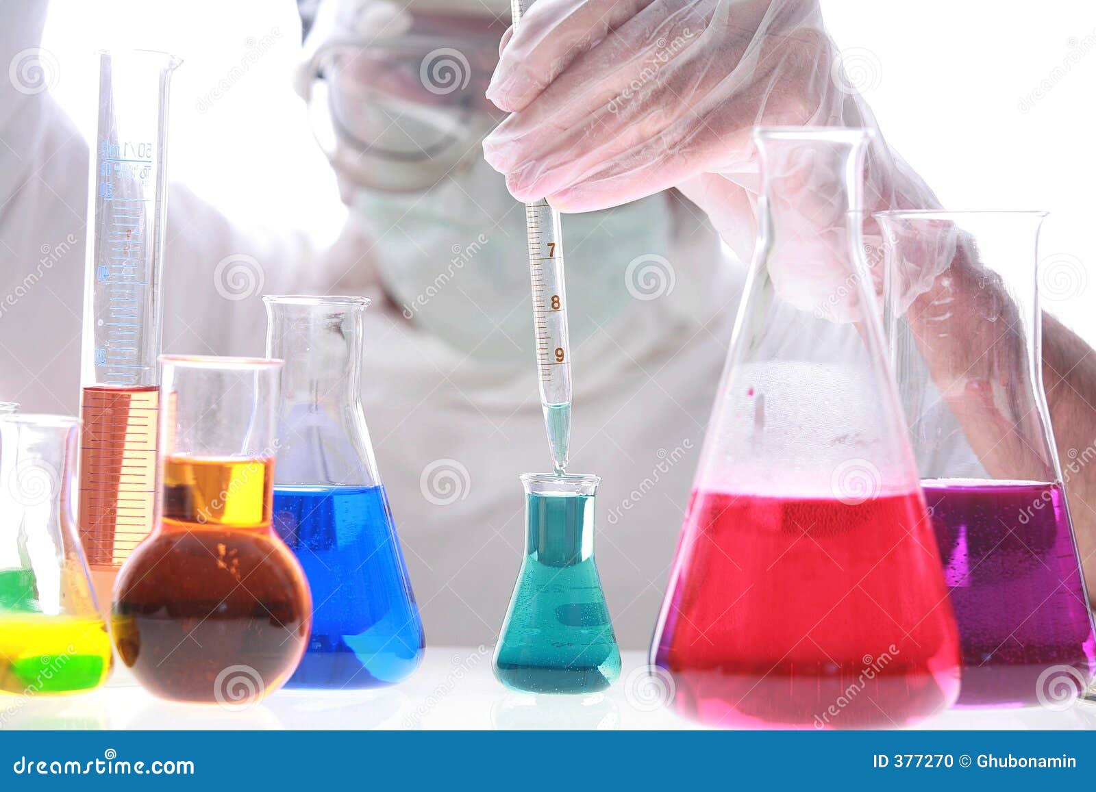 Scena della provetta fotografia stock. Immagine di malattia - 377270