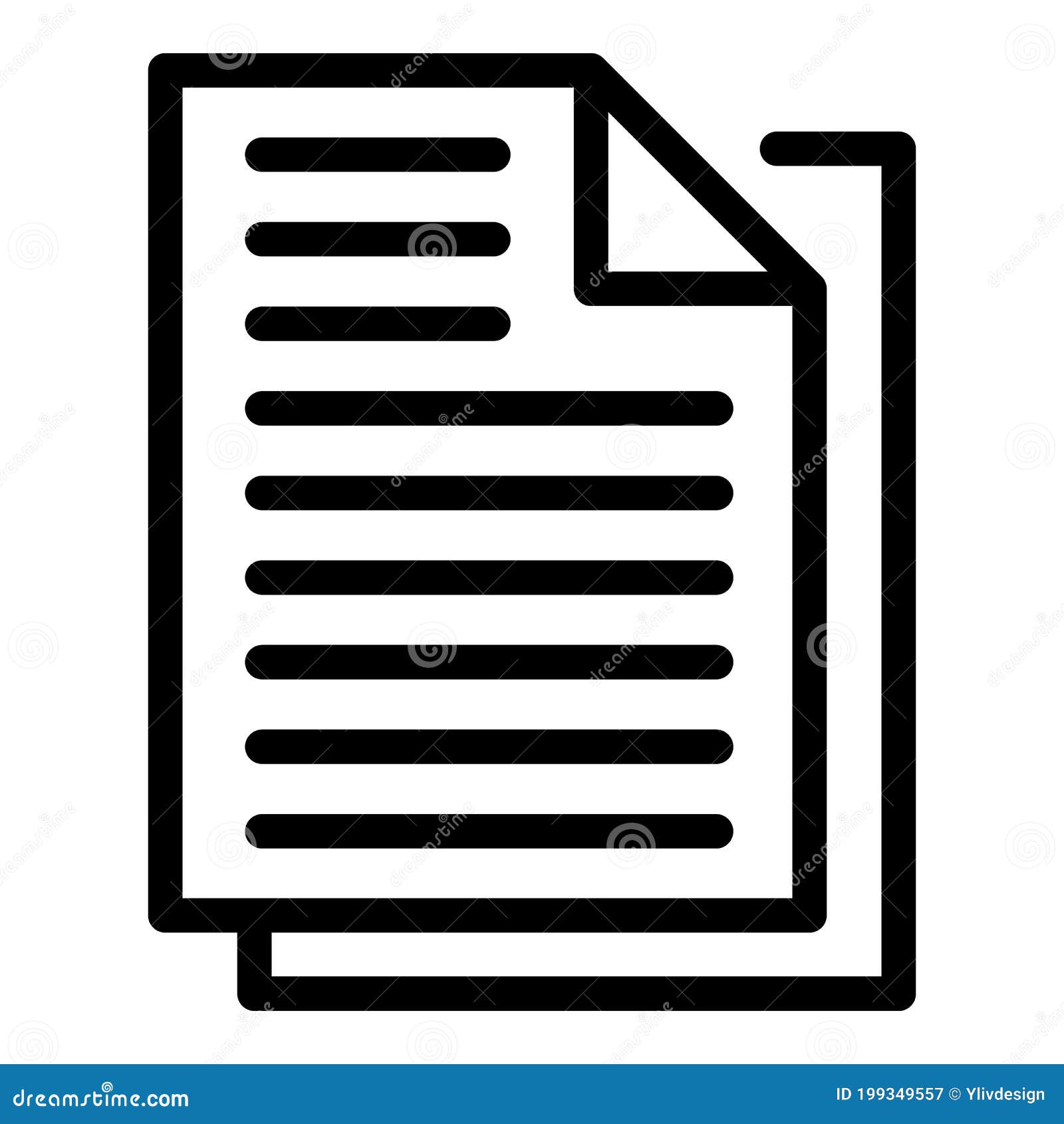 Scenario.Making Movie Single Icon In Cartoon Style Vector Symbol Stock ...