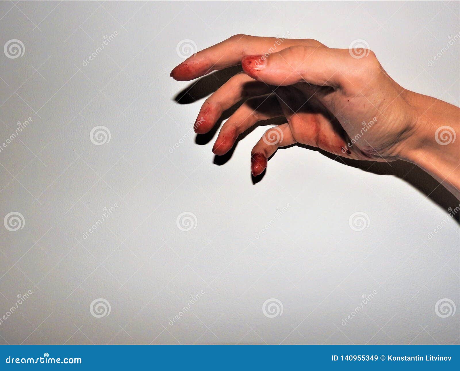 Scenc of Horror, Hand of Blood, Puppet Master, the Manipulator Stock ...