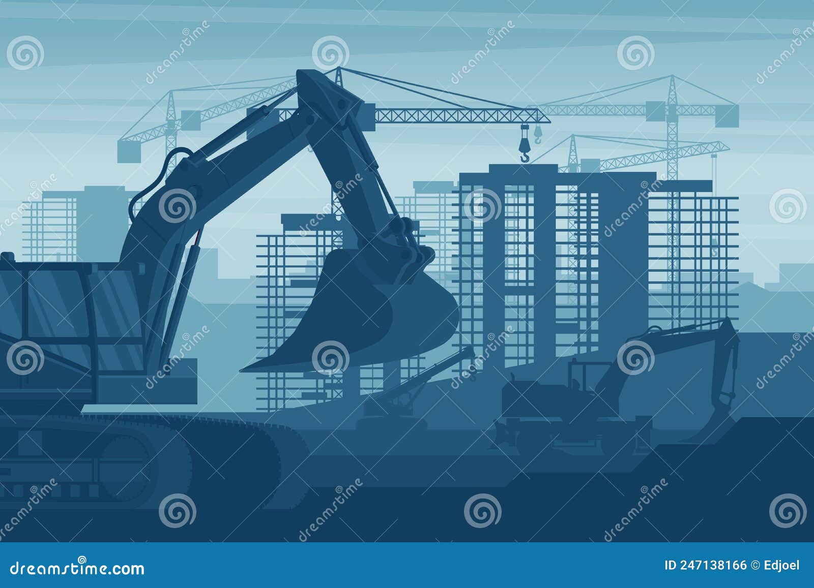 Telescopic Crane On Caterpillars. Warning Overhead Load. Work Accident ... Telescopic Crane On Caterpillars. Warning Overhead Load. Work Accident ...