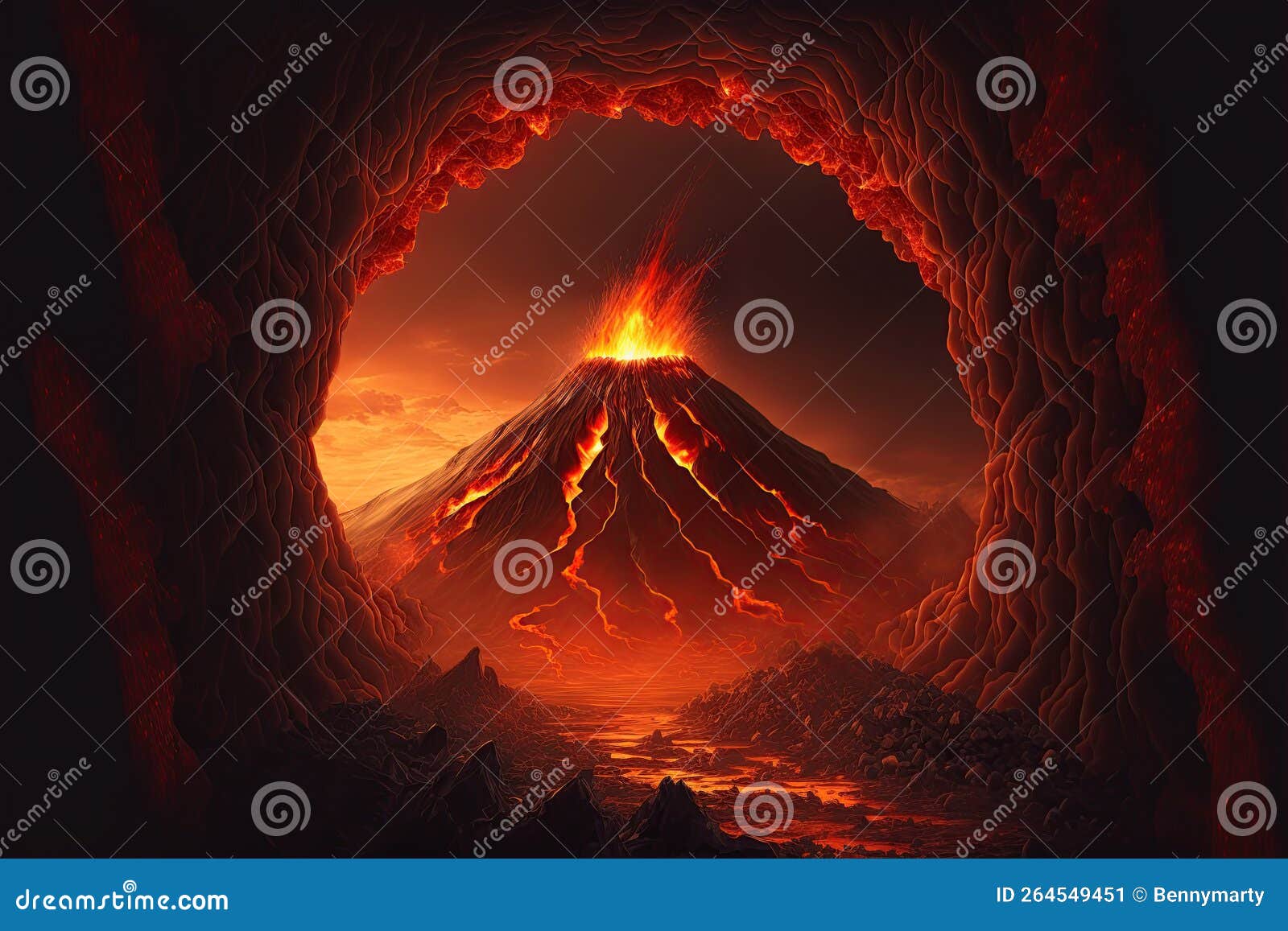 Dianetics Volcano