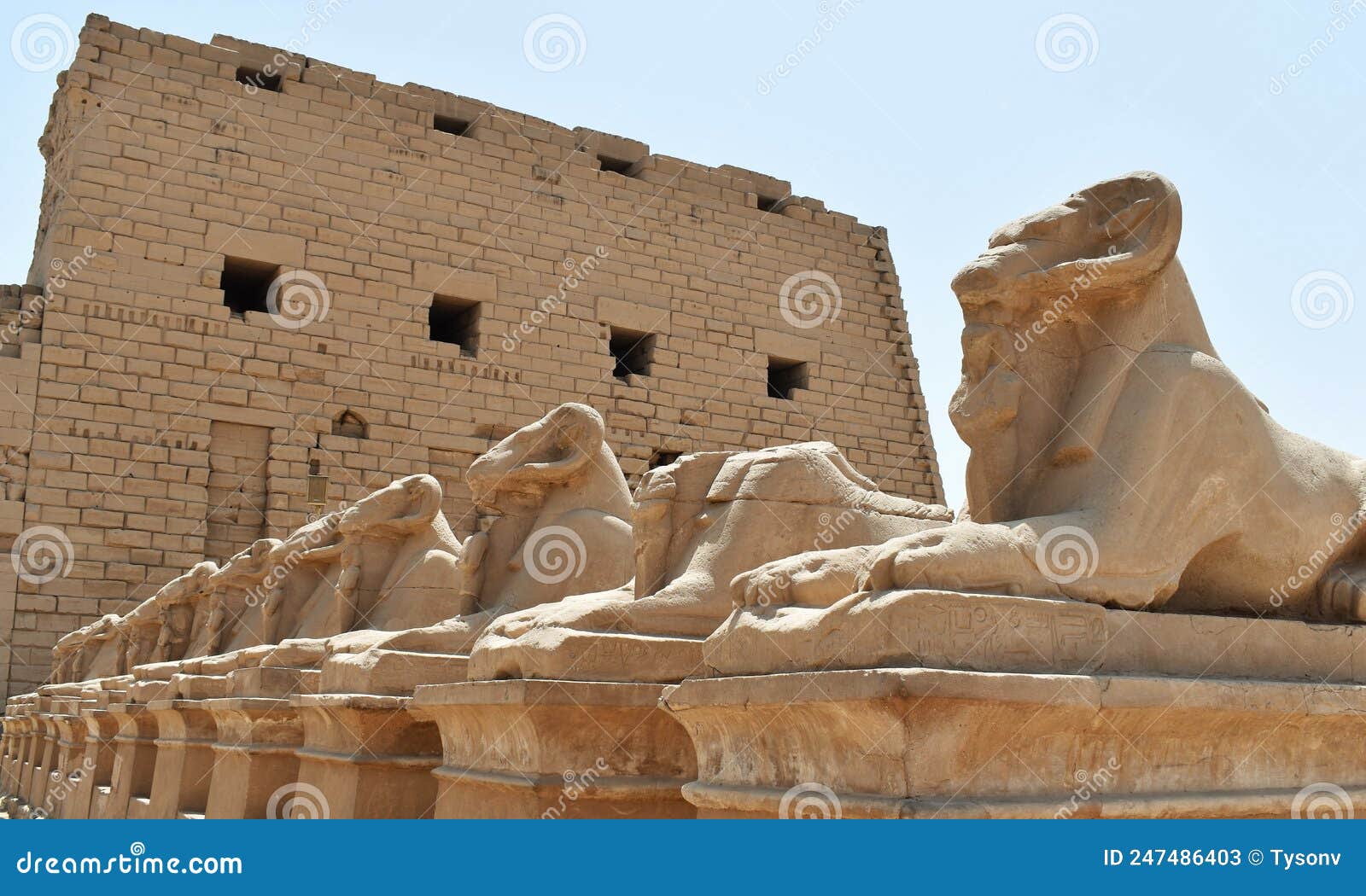 Scene from Egyptian Temples on the Nile River Stock Image - Image of ...