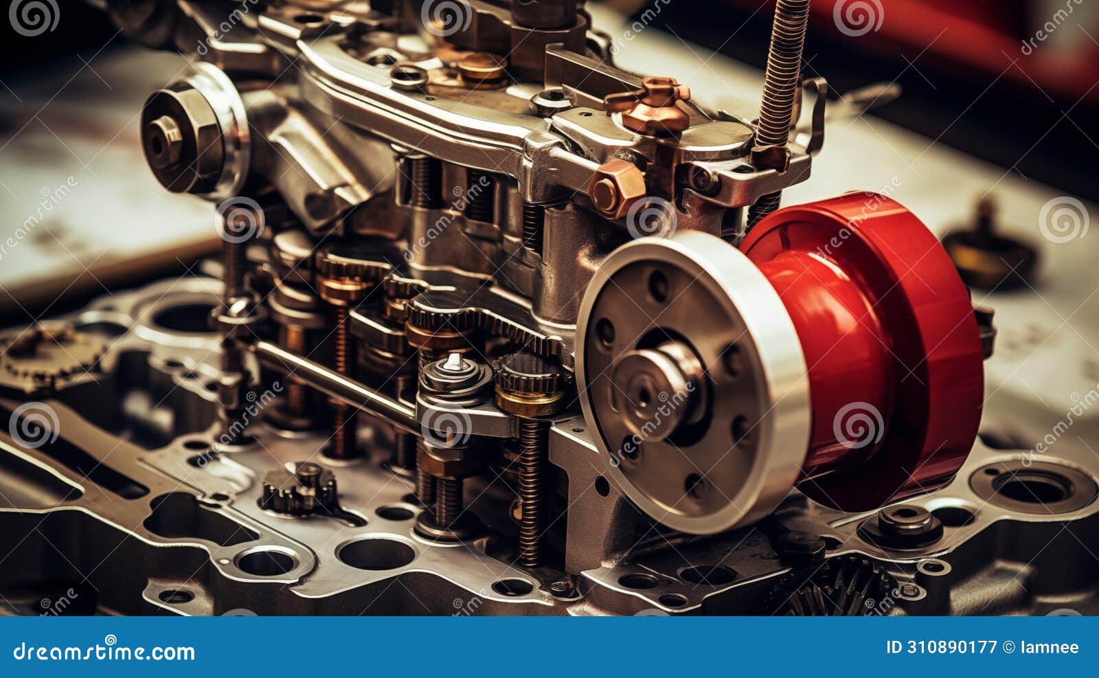 Scene Depicting Operation of Valve Mechanism.AI Generated Stock ...