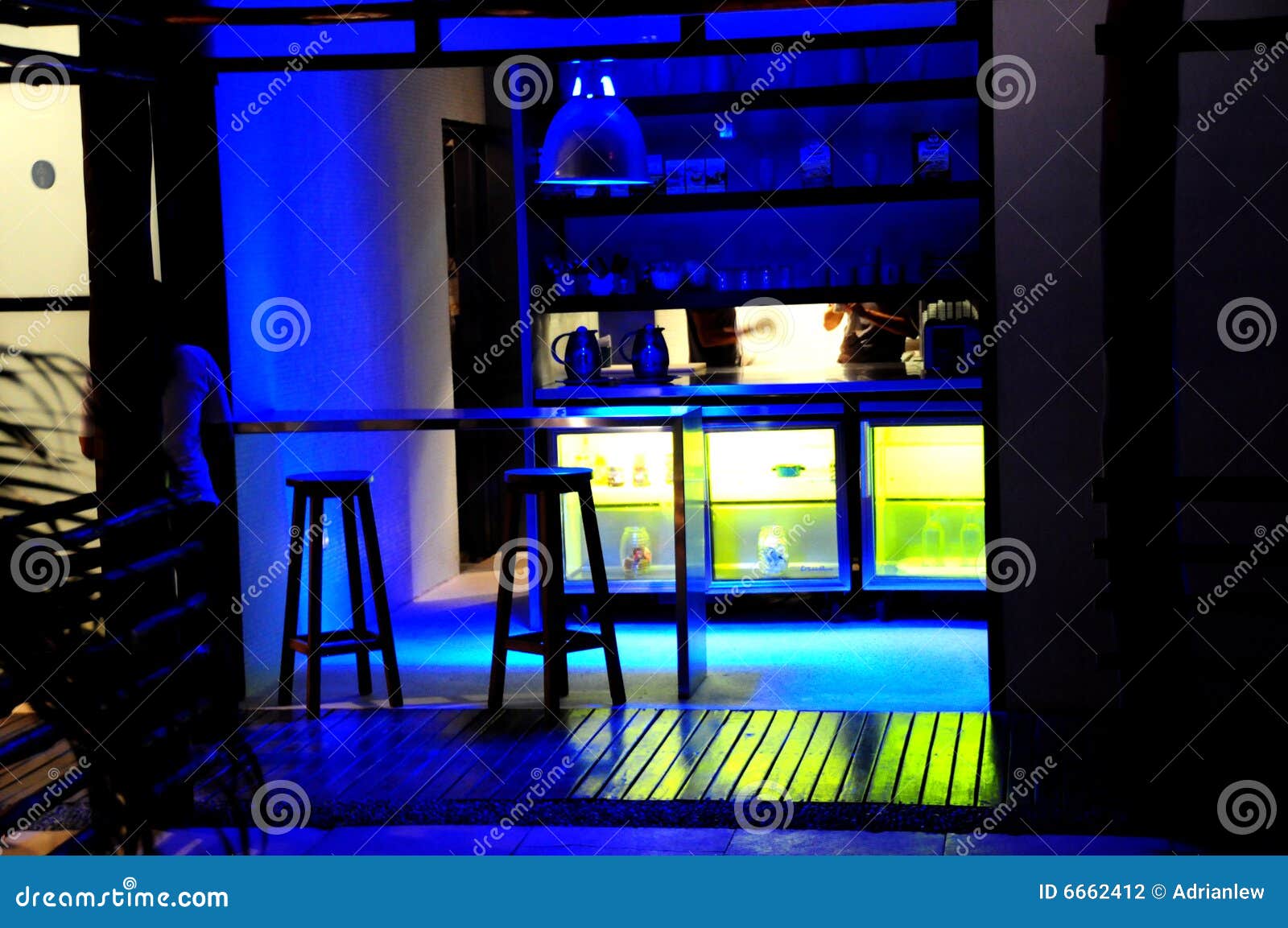 Scene inside night club stock photo. Image of barstool - 6662412