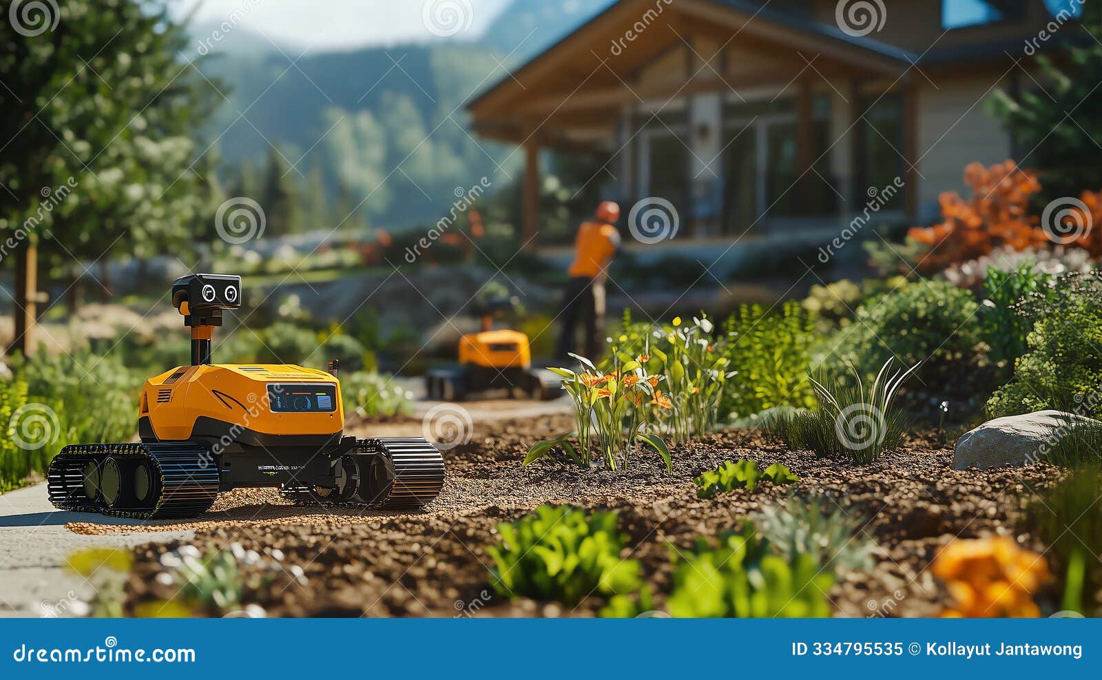 Scene of a Landscaping Project - Detailed Design and Implementation ...