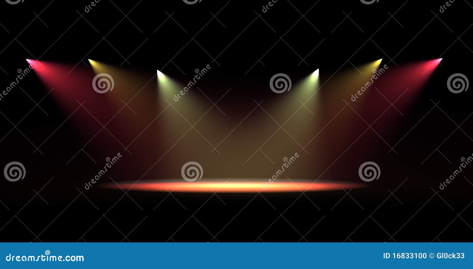 Scene light stock illustration. Illustration of event - 16833100