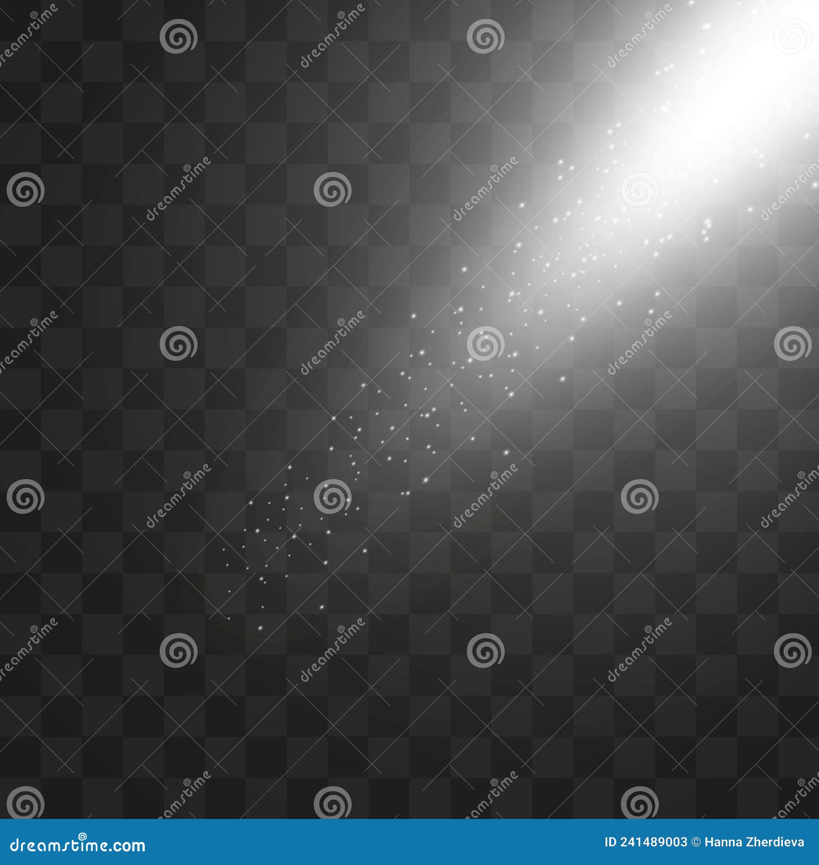 Scene. Light Transparent Effects Stock Illustration - Illustration of ...