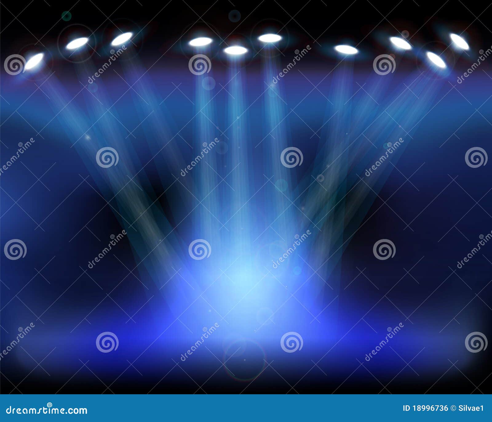 Scene Lighting. Vector Illustration. Stock Vector - Illustration of ...