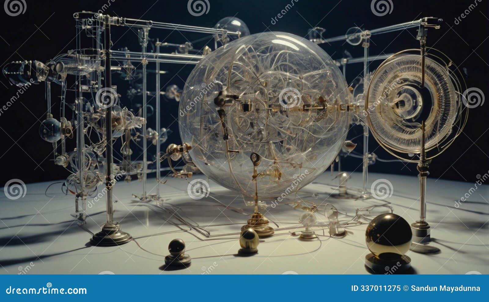 Quantum Realms - AI Generated Digital Art Stock Image - Image of glow ...