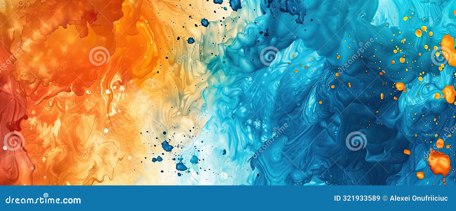 It Looks Like a Beautiful Rainbow of Colors Emerging from the Water ...