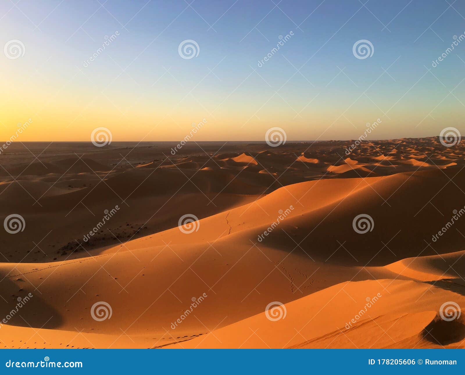Sahara Desert, Beni Abbes, Bechar, Algeria Stock Photo - Image of ...
