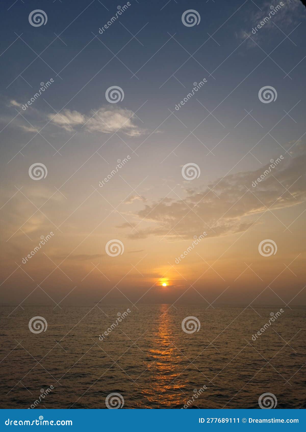 Scene, Sea and Sunrise: Appease and Free Stock Image - Image of scene ...
