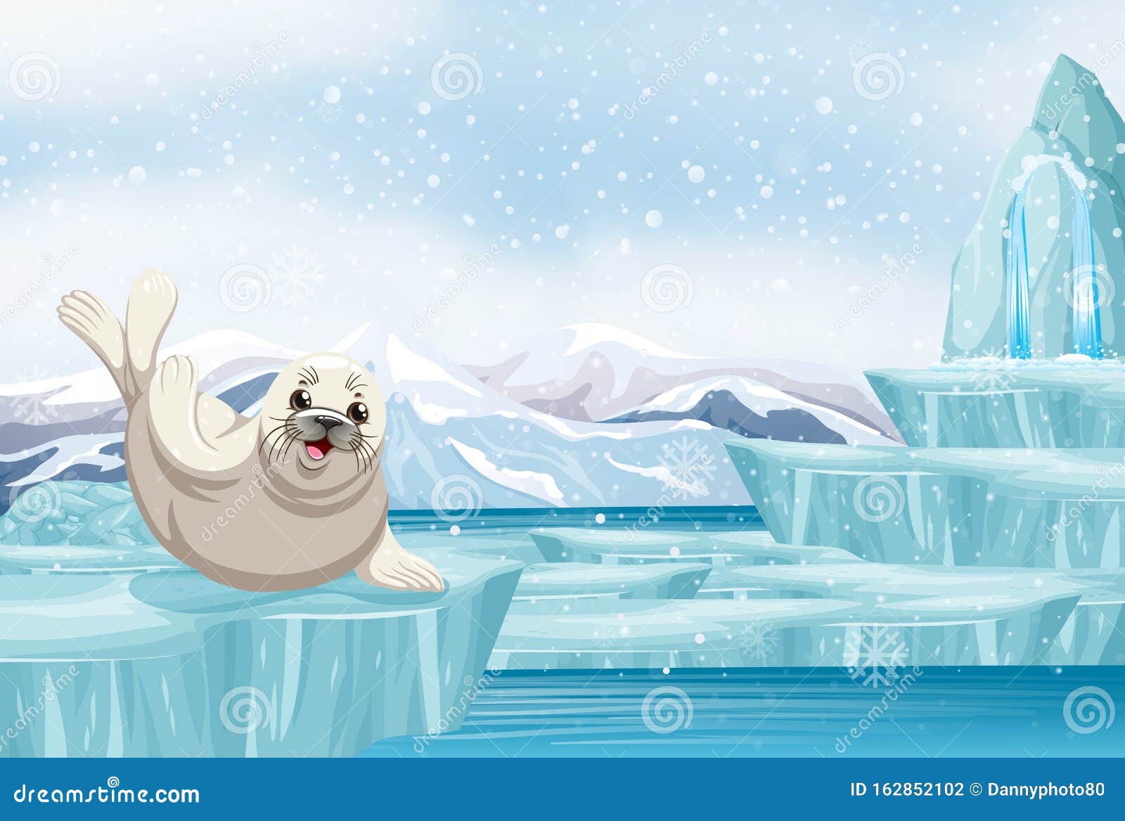 Seal Ice Stock Illustrations – 4,877 Seal Ice Stock Illustrations ...