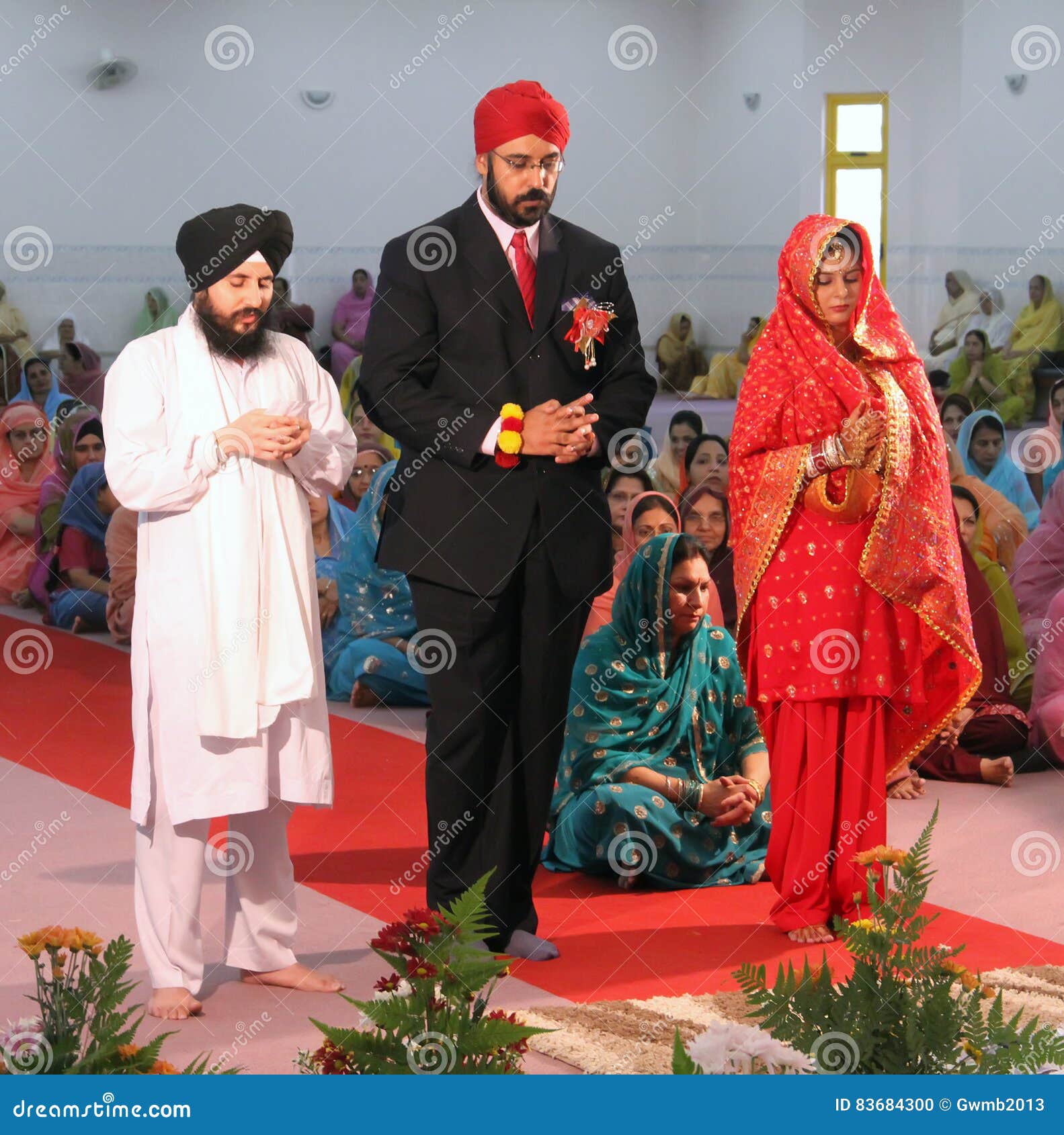 Scene at a Sikh Wedding editorial image. Image of culture - 83684300