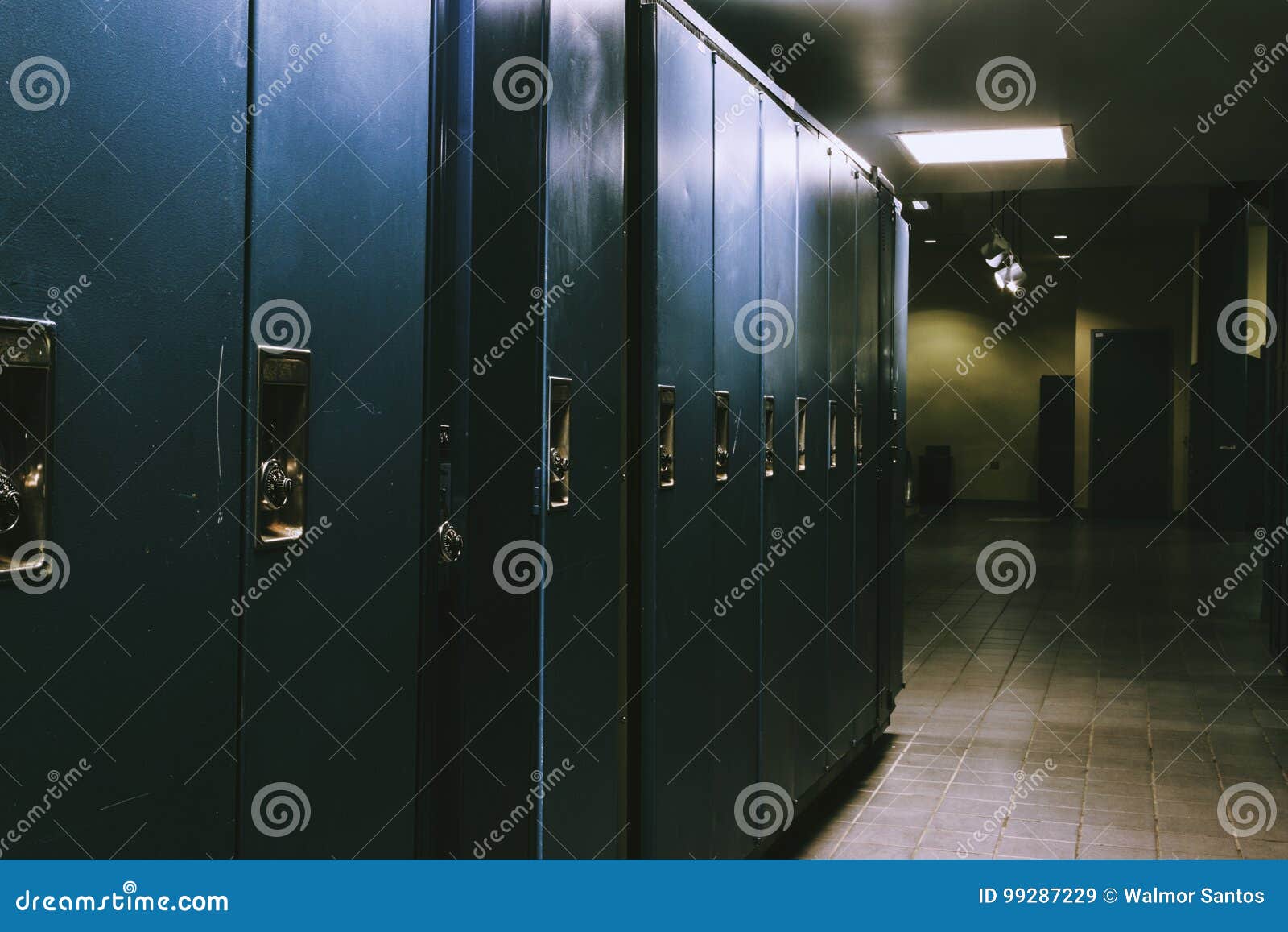 Locker room stock image. Image of center, college, factory - 99287229