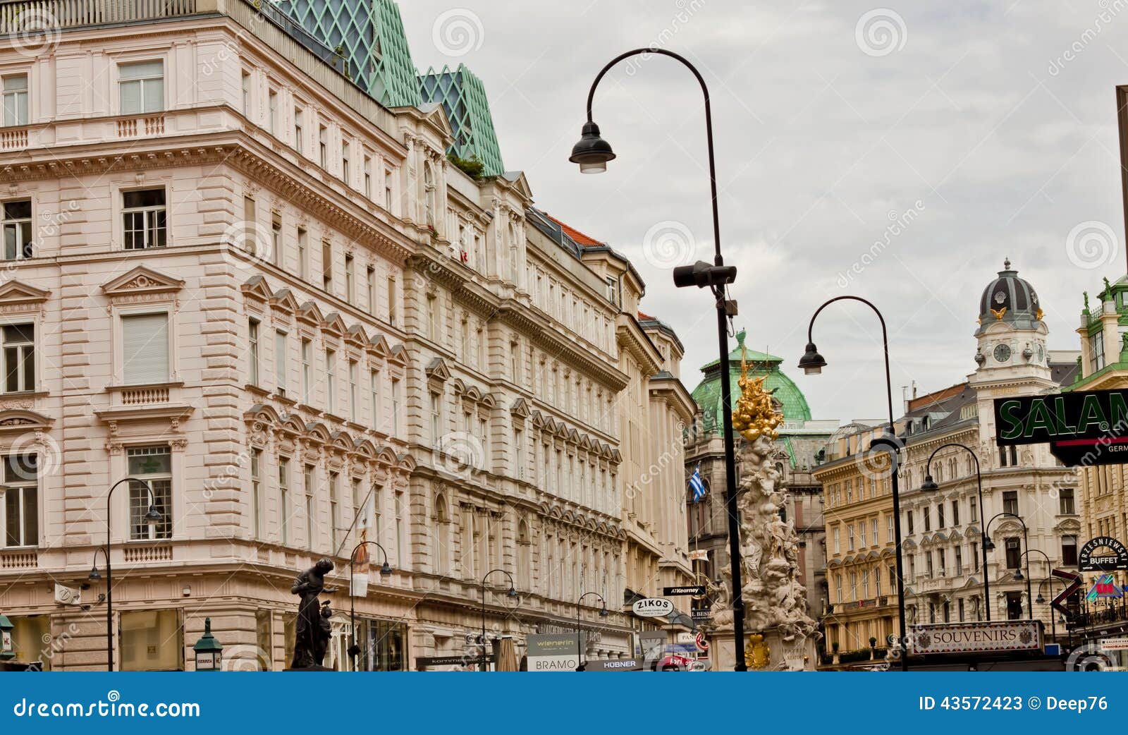 Scene in Vienna ,Austria editorial stock photo. Image of beautiful ...