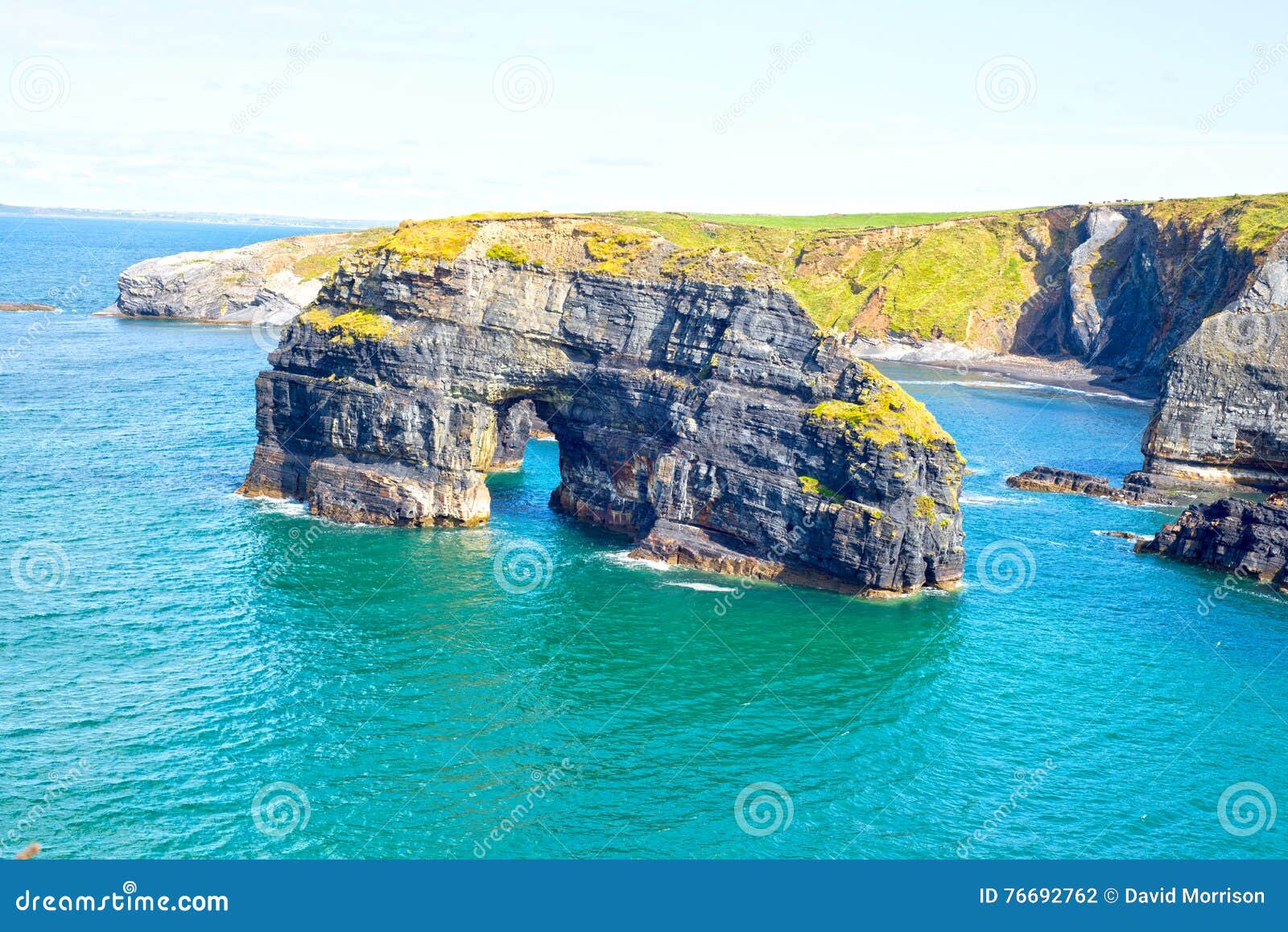 Scene of the Virgin Rock with Cliffs Stock Photo - Image of rocks ...