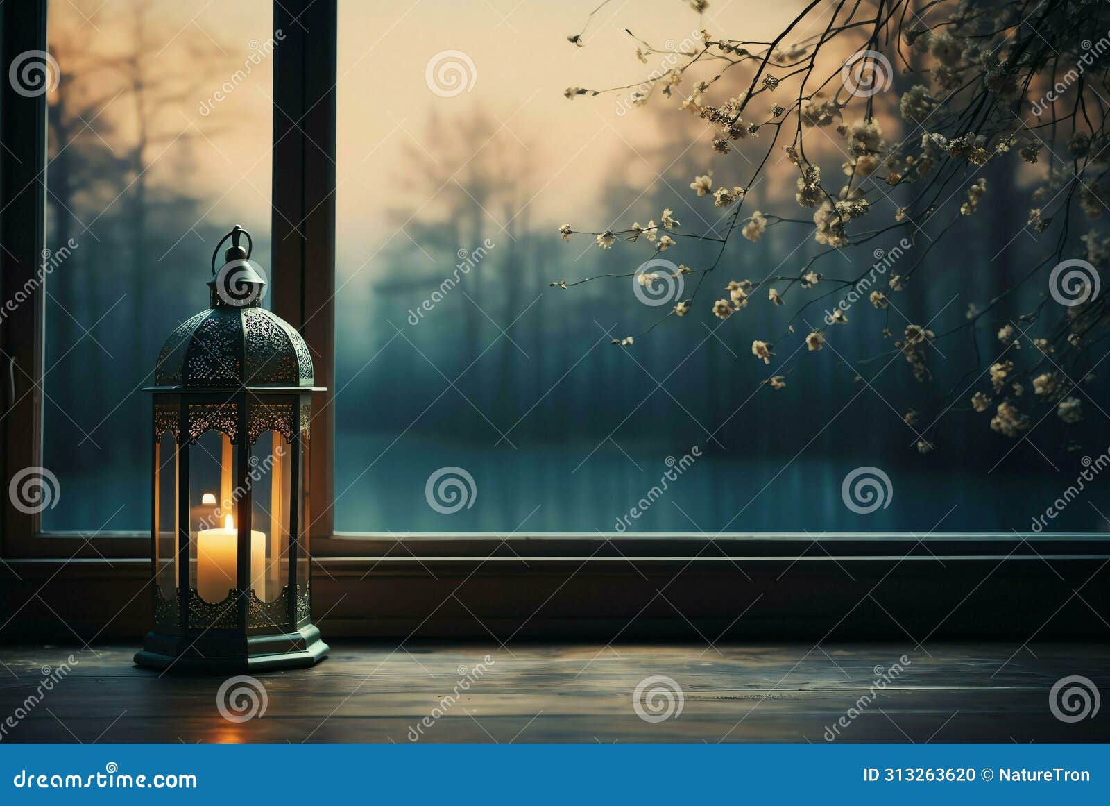 Scene in the Window Scene in the City Night in the City Stock ...