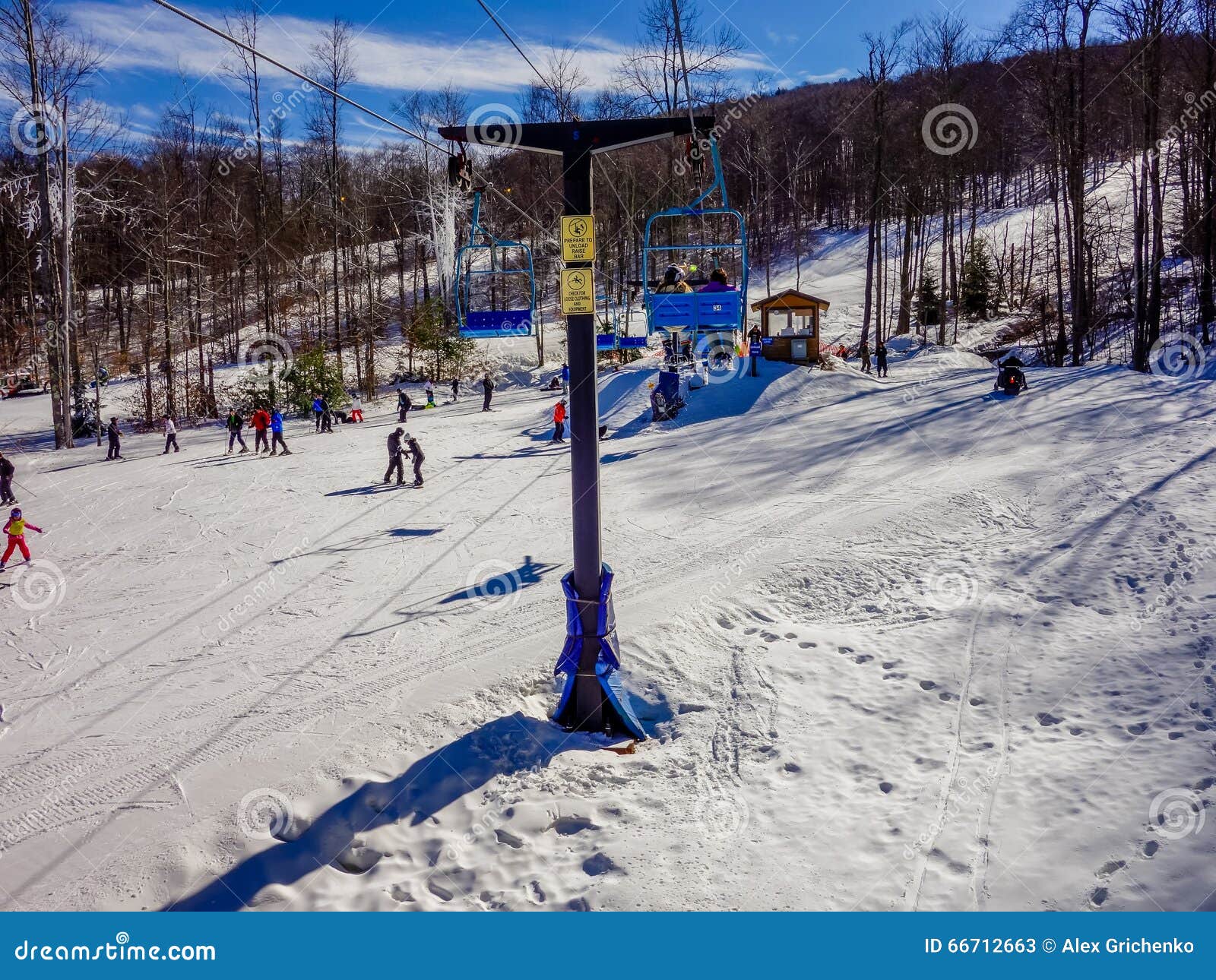 Scenery Around Timberline Ski Resort West Virginia Editorial Stock ...