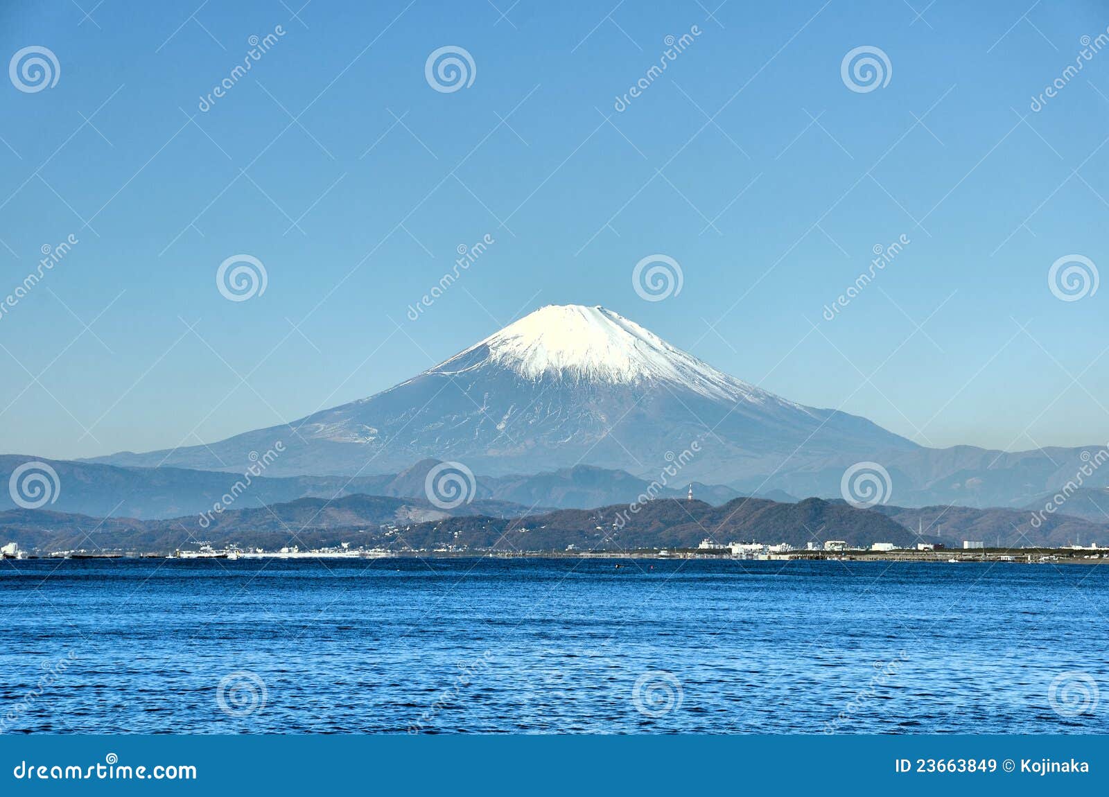 Scenery of Benten-Bridge in Enoshima. Stock Image - Image of tourist ...