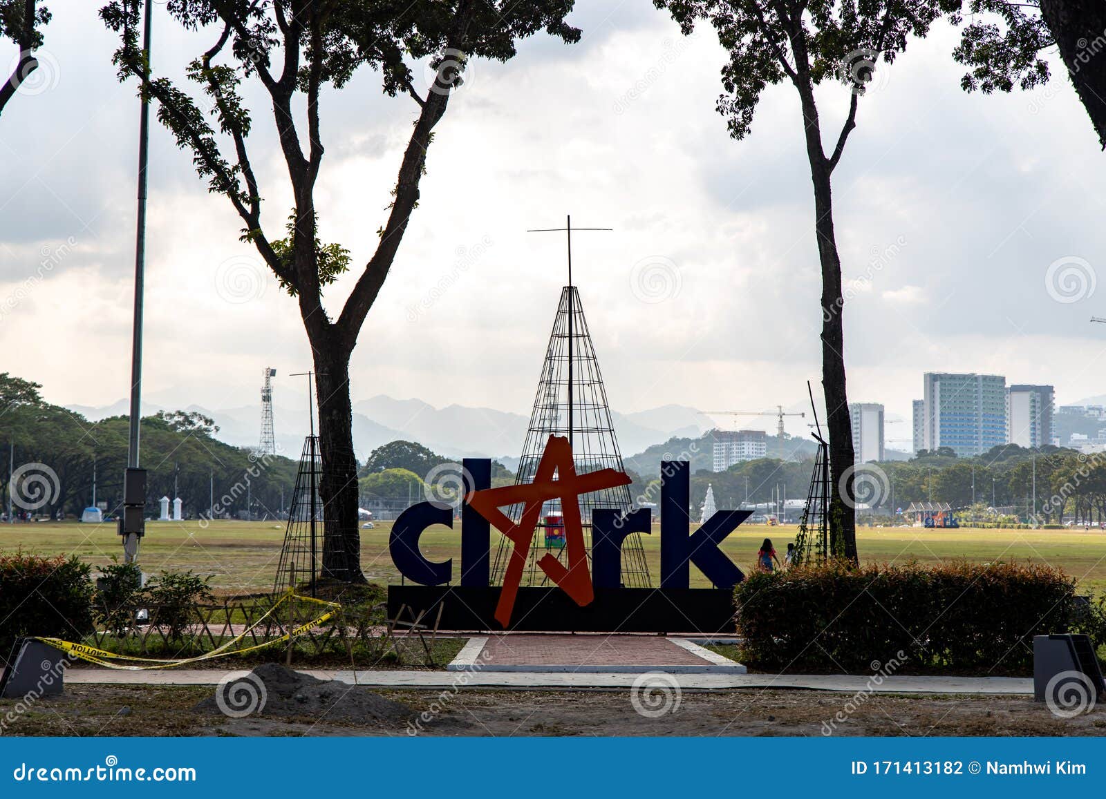 Scenery in Clark Parade Grounds, Pampanga, Philippines, Feb 1, 2020 ...