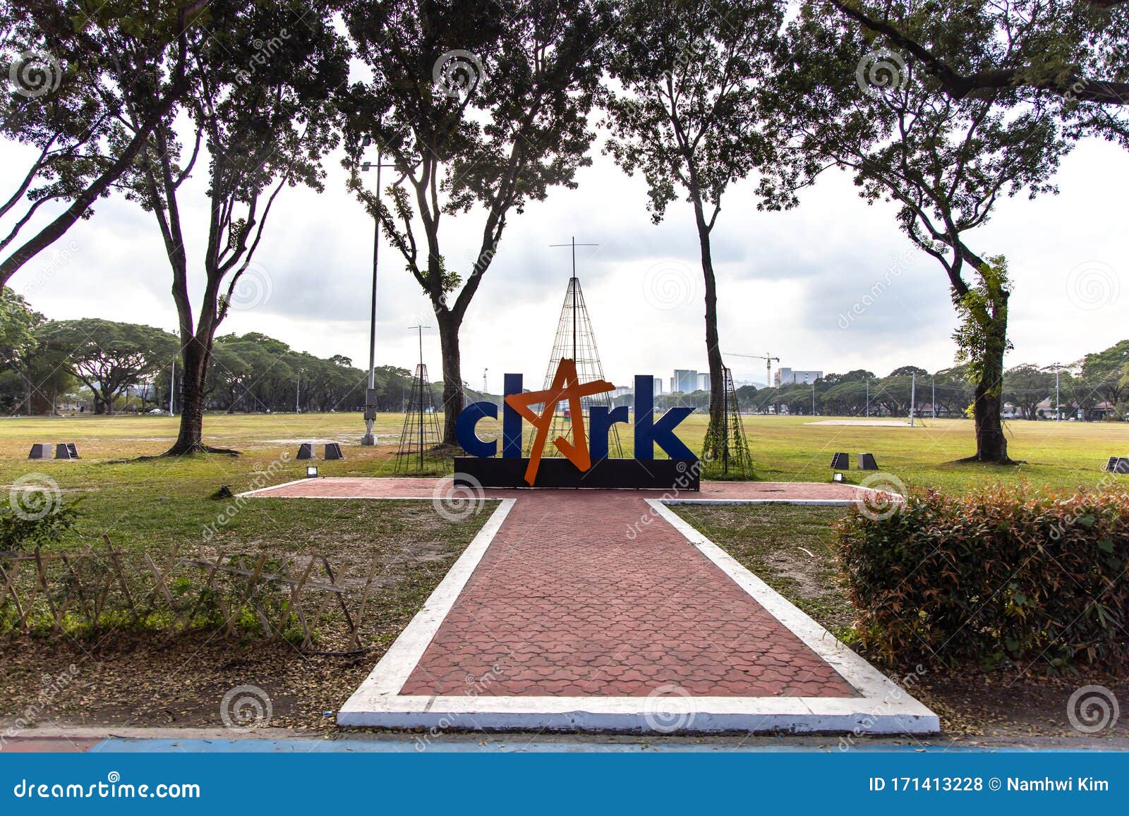 Scenery in Clark Parade Grounds, Pampanga, Philippines, Feb 1, 2020 ...