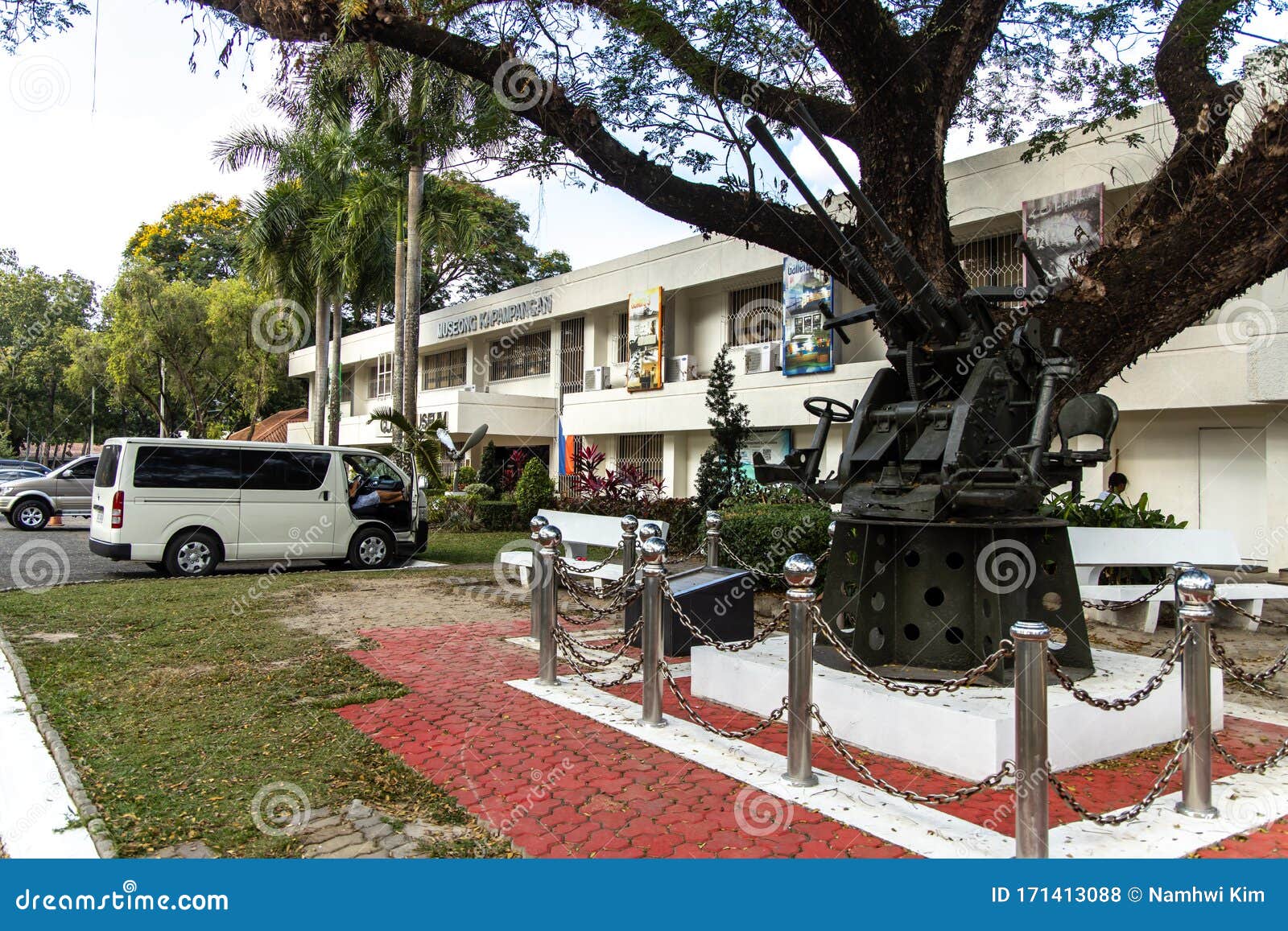 Scenery in Front of Clark Museum, Pampanga, Philippines, Feb 1, 2020 ...