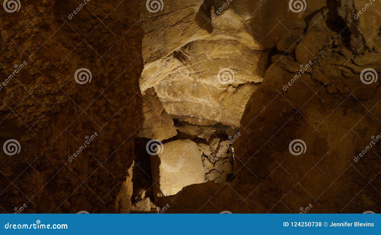 Scenery from the Inside of a Cave Stock Photo - Image of geology ...