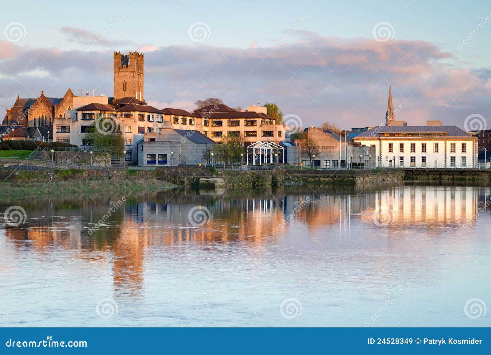 Scenery in Limerick city stock image. Image of irish - 24528349