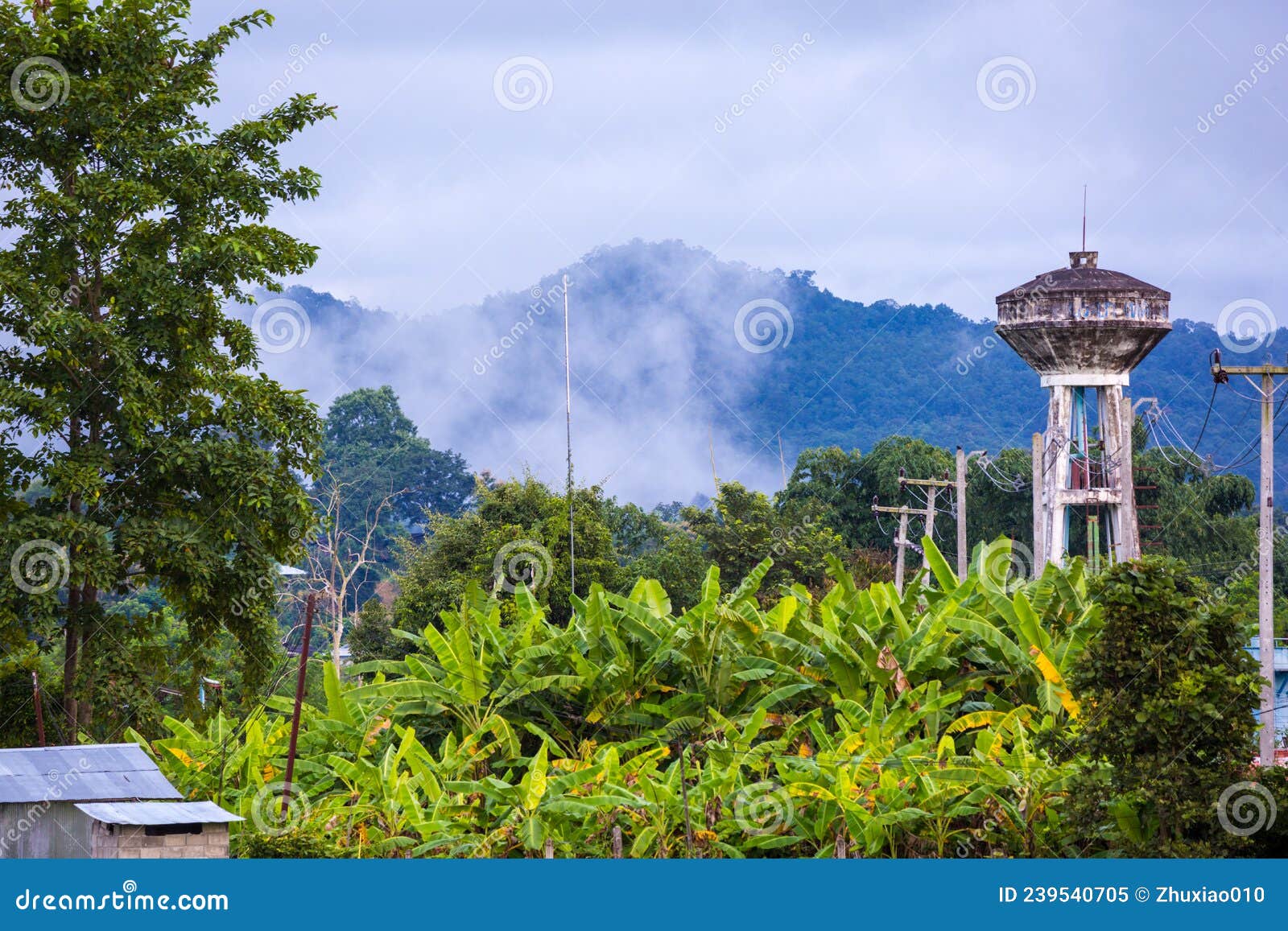 Scenery of Pai County, Thailand Stock Image - Image of scenery ...