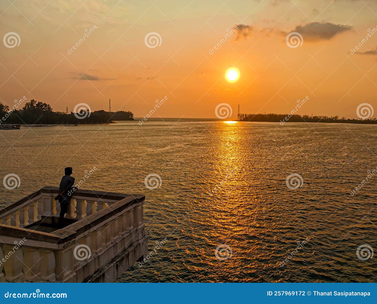 Sarasin Bridge,Phuket,Thailand. Editorial Photography - Image of cloud ...