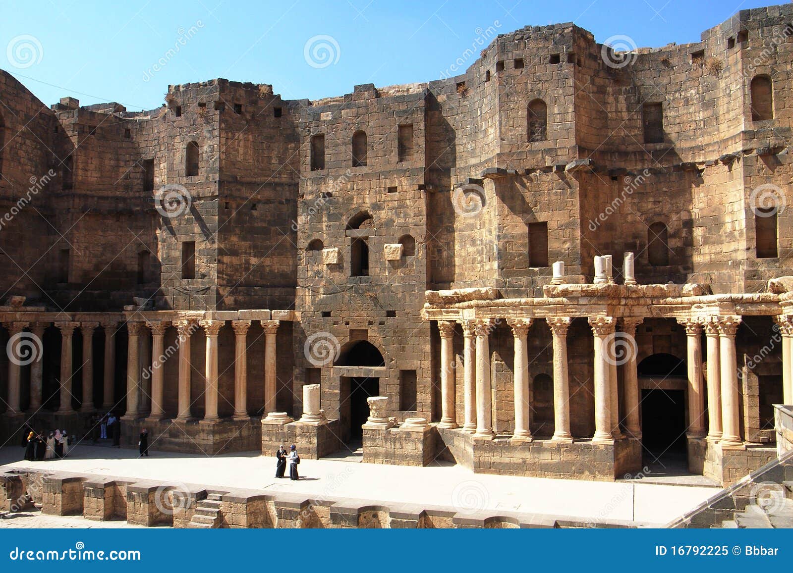 Scenery in Syria editorial image. Image of columns, famous - 16792225