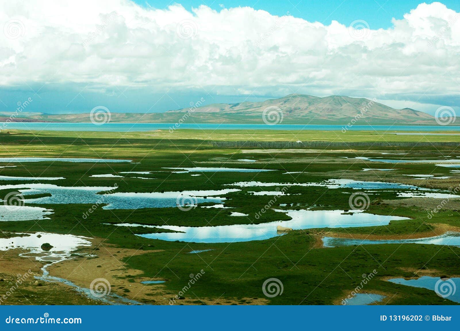 Scenery in Tibet stock photo. Image of tibet, water, landmark - 13196202