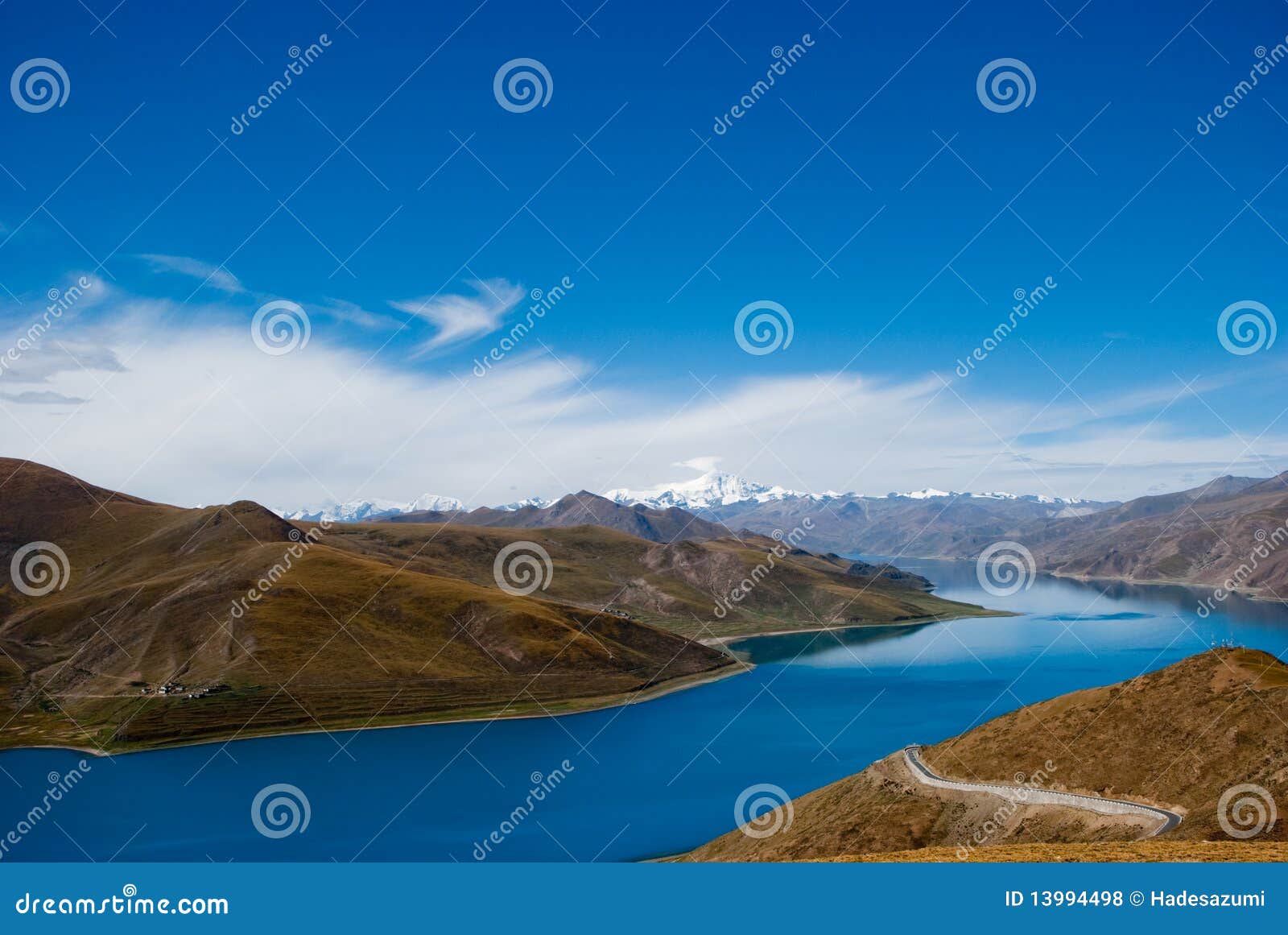 Scenery in Tibet stock photo. Image of scenes, landscape - 13994498